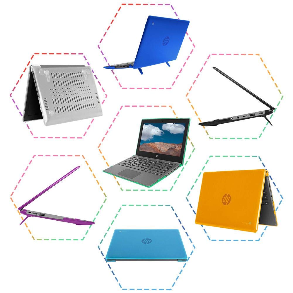 mCover Case Compatible for 2020~2022 11.6" HP Chromebook 11a-NAxxxx Series laptops ONLY (NOT Fitting Any Other HP Models) - Black