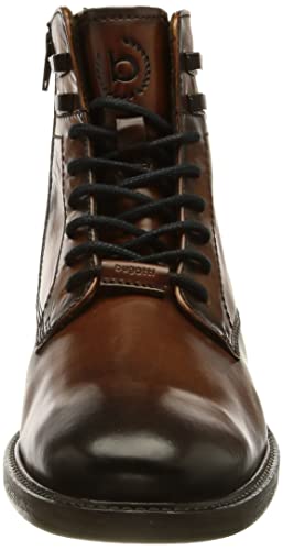bugatti Men's Oxford Fashion Boot, Cognac, 10.5