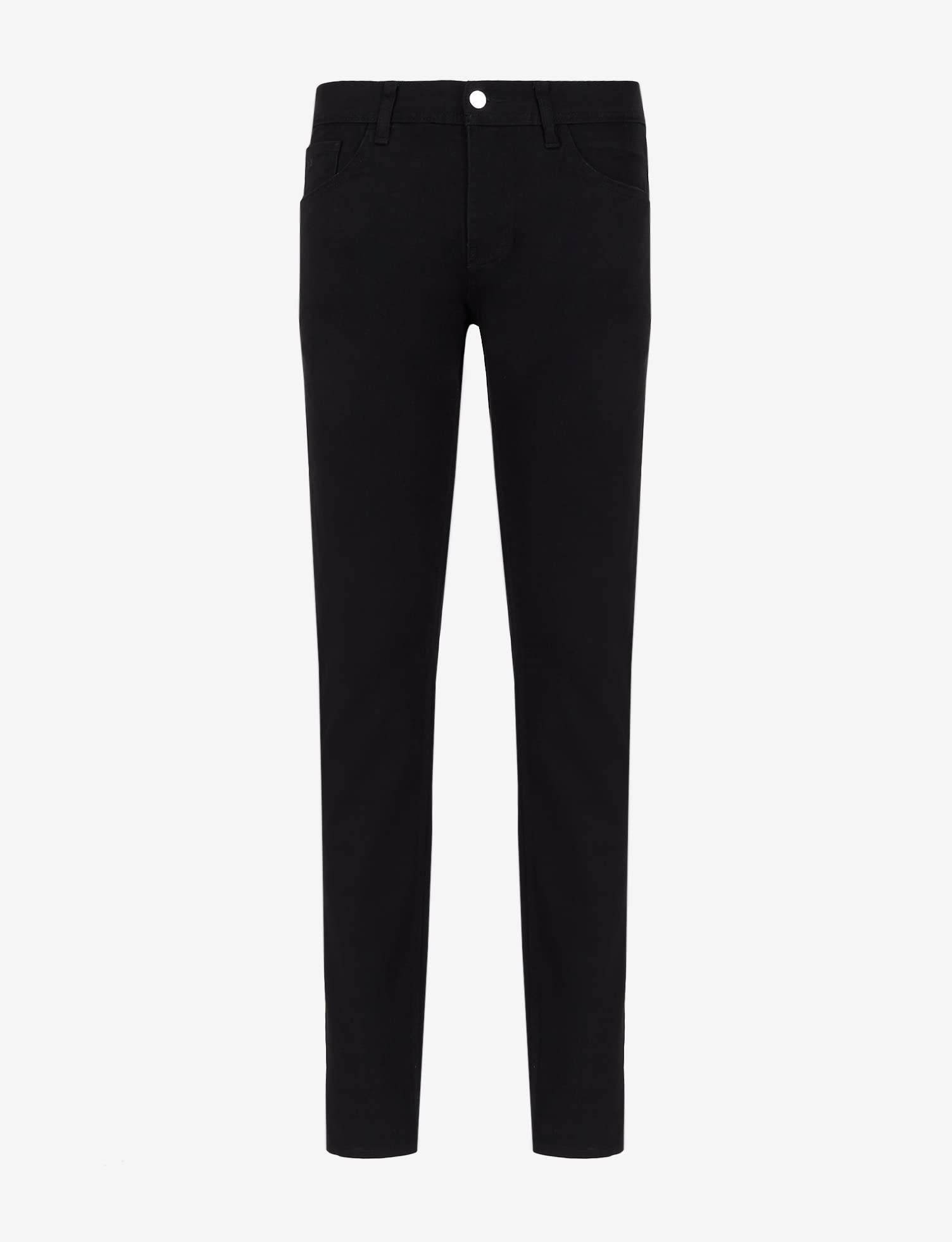 A | X ARMANI EXCHANGE Men's 5 Pocket Slim, Black Stretch Bull Denim