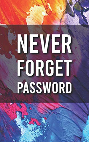 Never forget password: Internet adress and password logbook