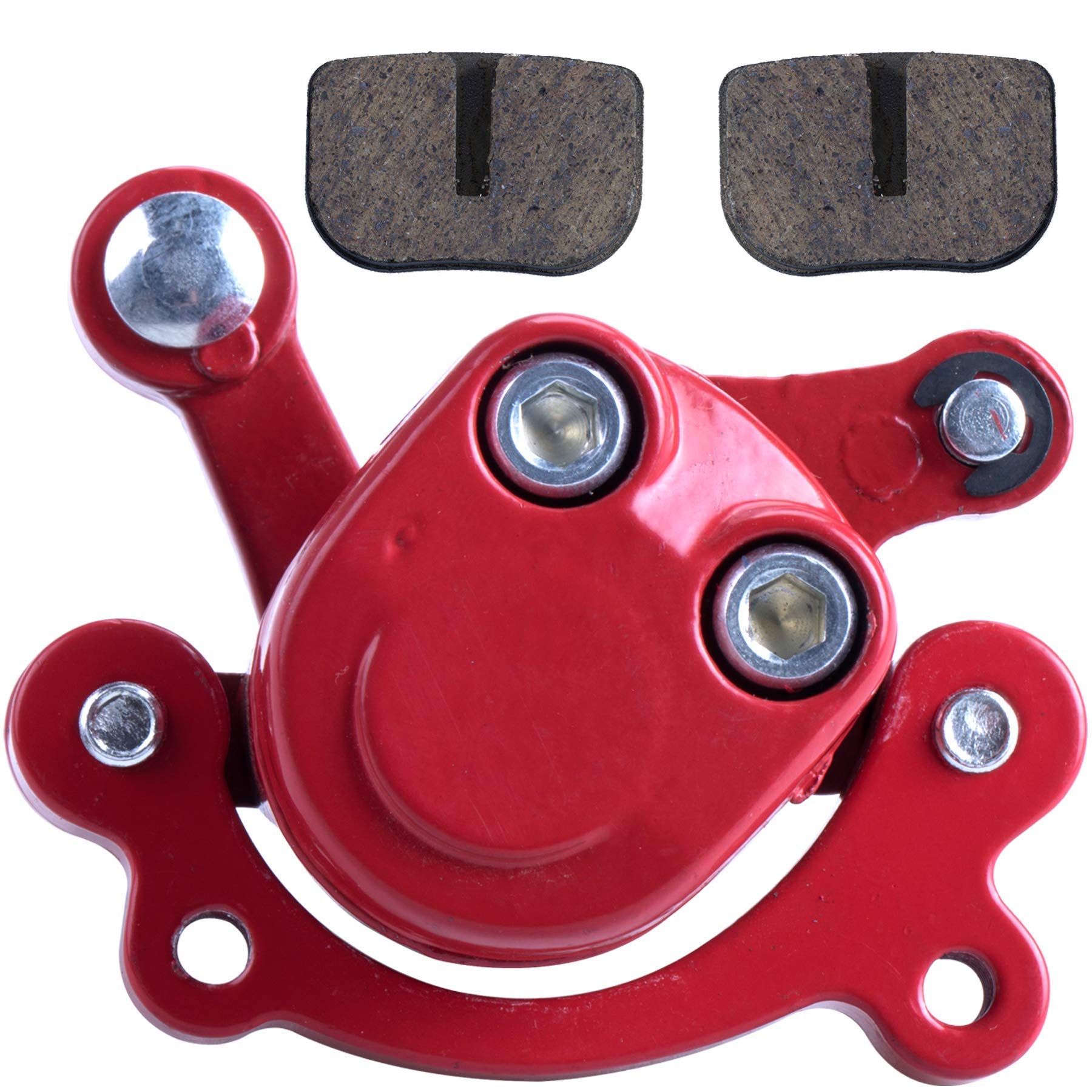 MWMNUN Rear Disc Brake Caliper with Brake Pads Replacement Compatible with Baja Doodlebug Dirtbug 97cc 2.8HP DB30 Kids Mini Dirt Pocket Bike Electric Razor MX500 33cc