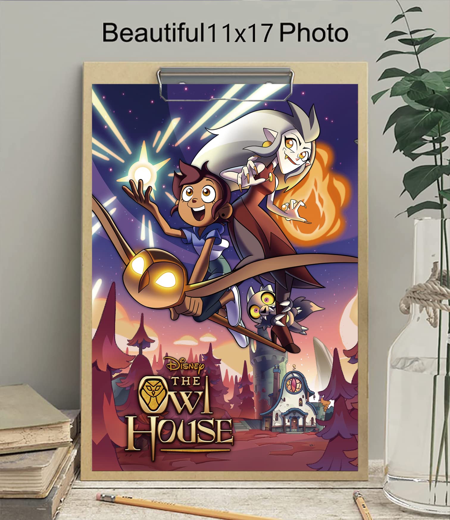 XIHOO Anime Cartoons The Owl House Wall Art Print Poster Home Decor Premium - Matte poster Frameless Gift 11 x 17 inch(28cm x 43cm)