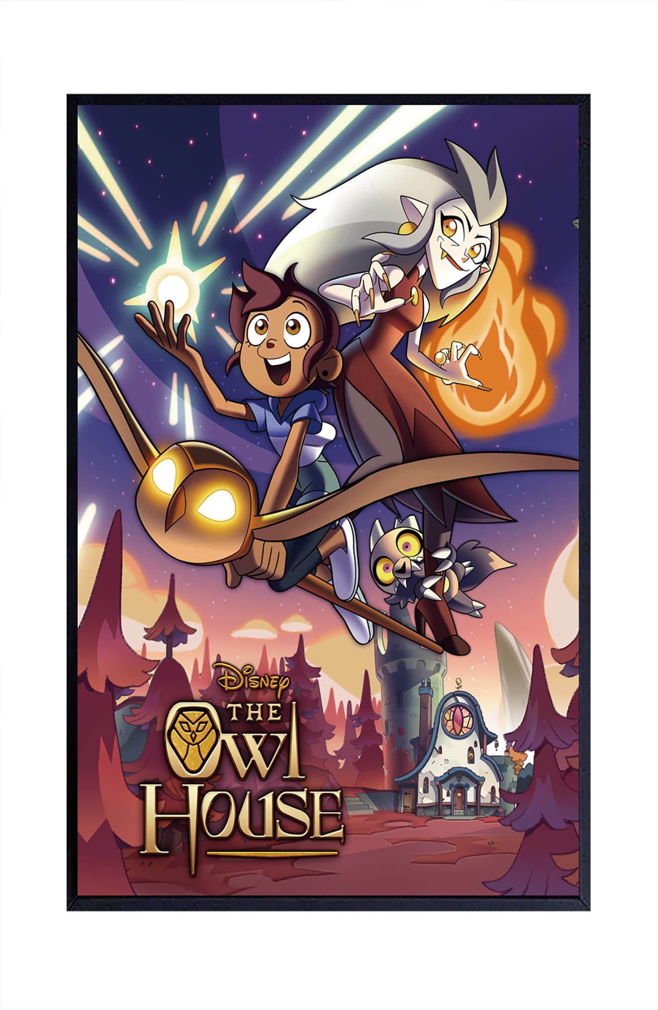 XIHOO Anime Cartoons The Owl House Wall Art Print Poster Home Decor Premium - Matte poster Frameless Gift 11 x 17 inch(28cm x 43cm)
