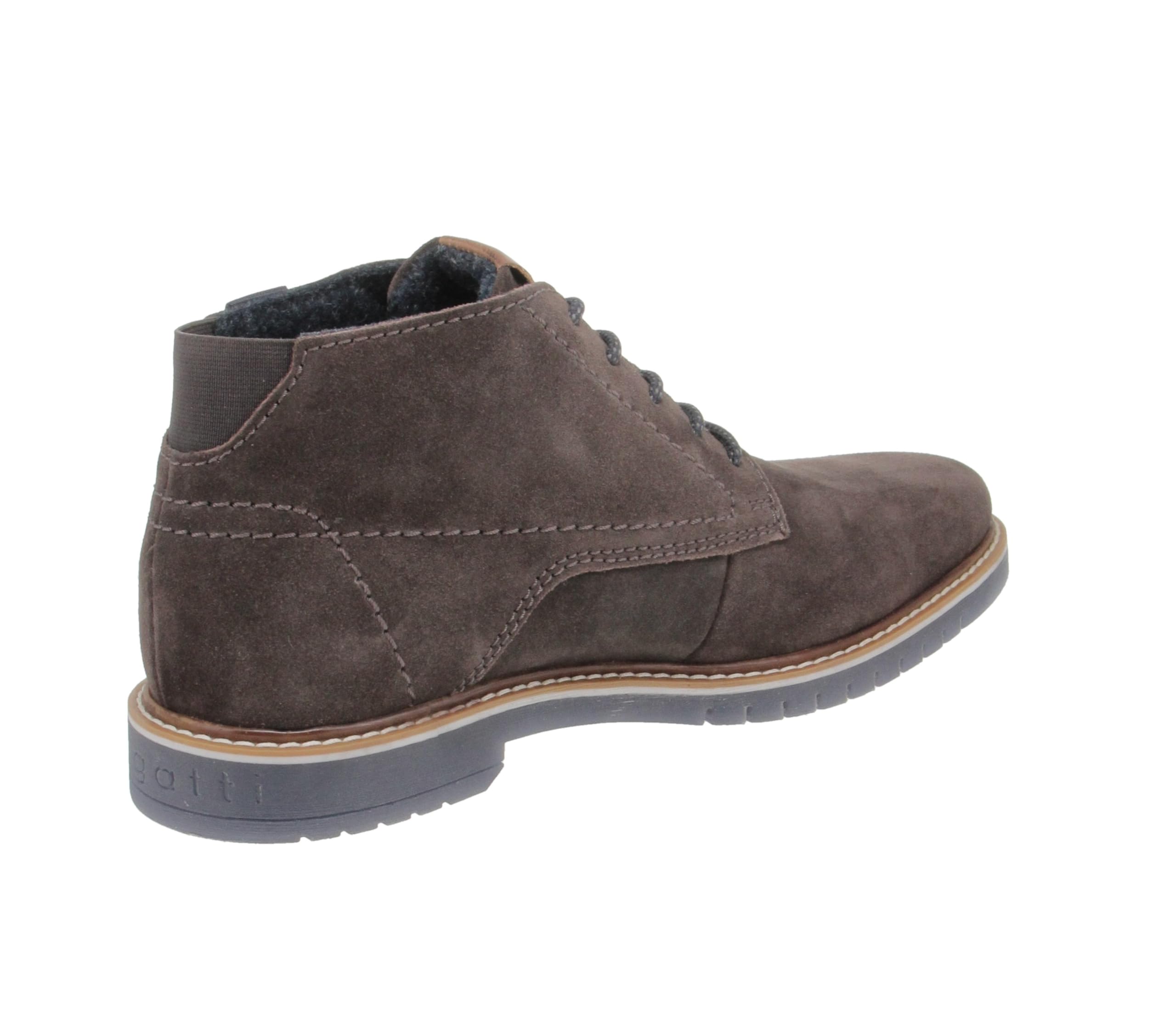 bugatti Men's Chukka Fashion Boot, Darkgray, 9