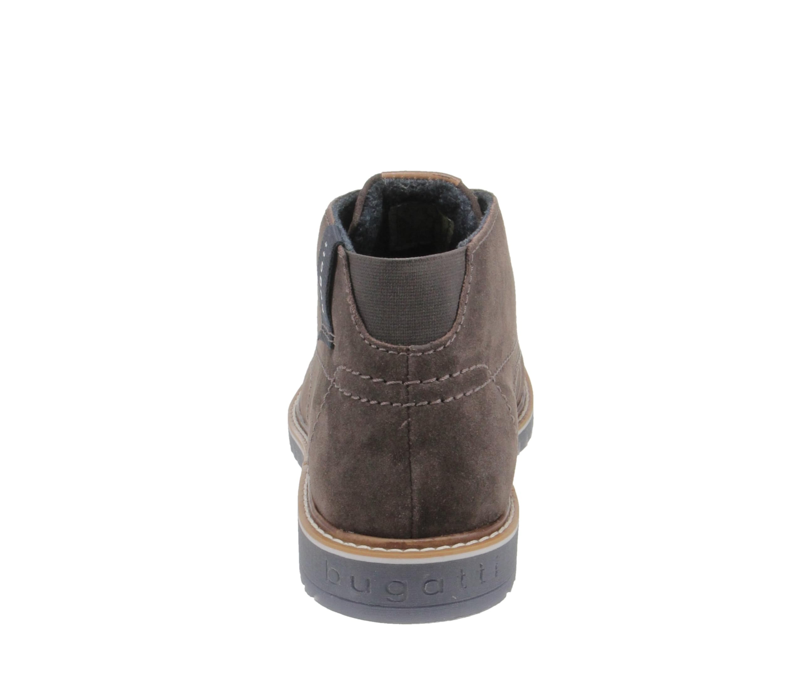 bugatti Men's Chukka Fashion Boot, Darkgray, 9