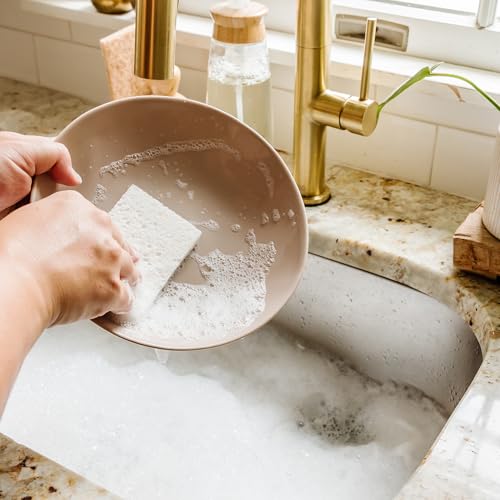 Full Circle Plain Jane Plant-Based Cellulose Sponge, Natural