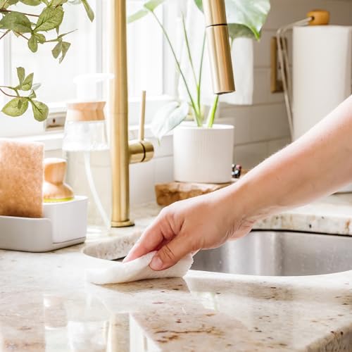 Full Circle Plain Jane Plant-Based Cellulose Sponge, Natural