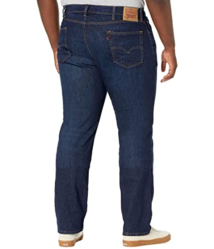Levi's Men's 505 Regular Fit Jeans (Also Available in Big & Tall), Nail Loop Knot-Dark Indigo, 56W x 34L