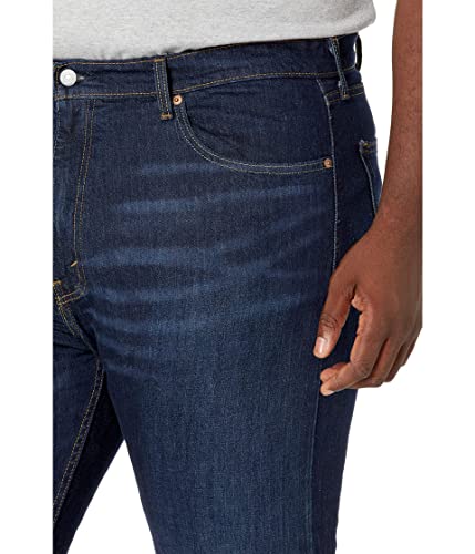 Levi's Men's 505 Regular Fit Jeans (Also Available in Big & Tall), Nail Loop Knot-Dark Indigo, 56W x 34L