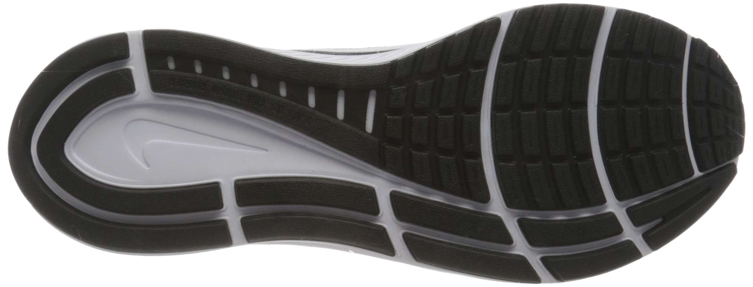 NIKE Men's Air Zoom Structure 23 Trail Running Shoe, Black White Anthracite, 9