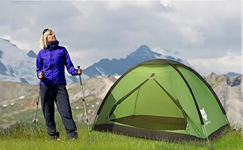 Night Cat Backpacking Tent for 1 2 People Camping Tent for Adults Scouts Kids Waterproof Roomy Lightweight Compact with Carrying Bag