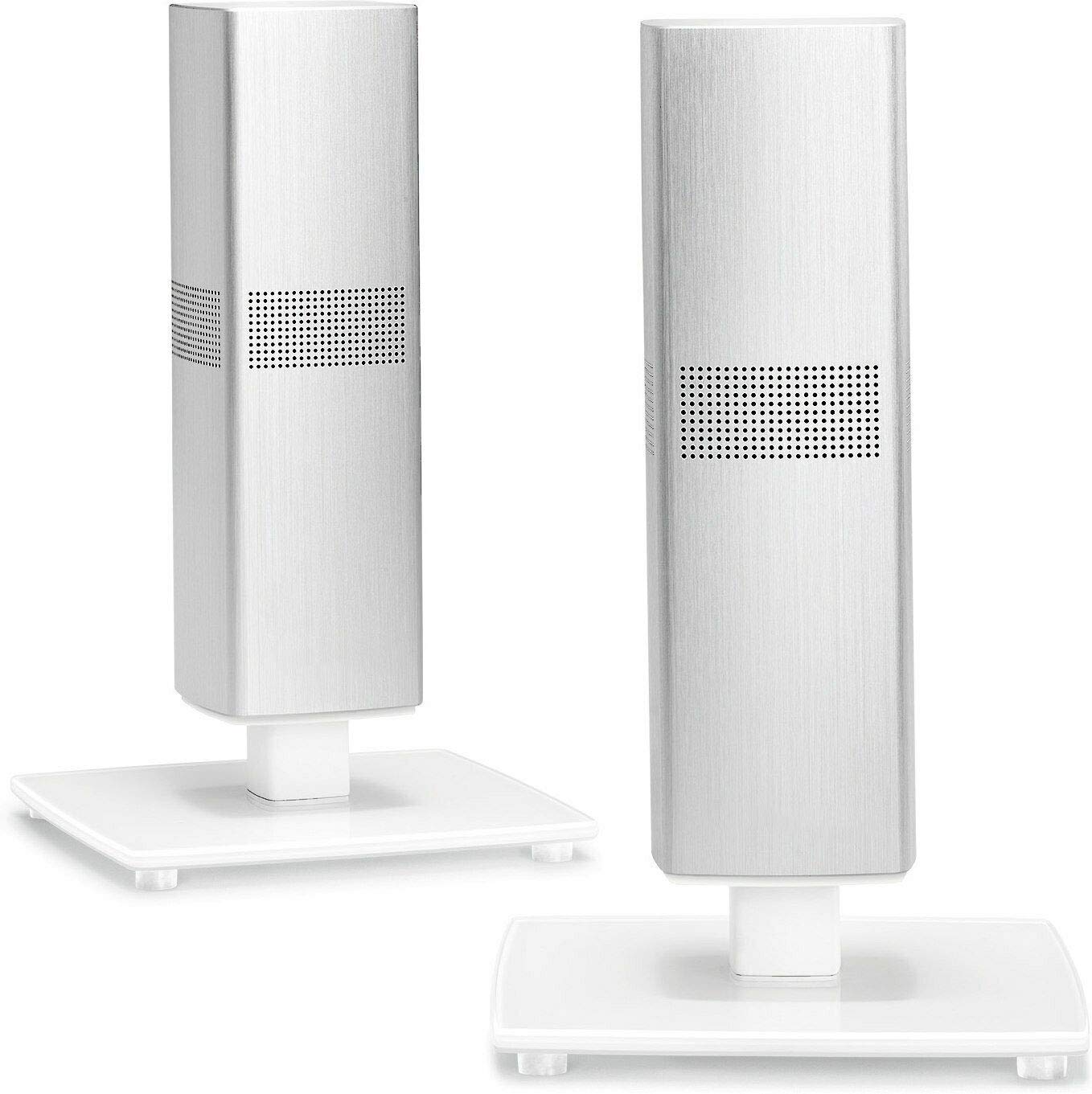 1 Pair of White Table Stand for Bose OmniJewel Lifestyle 650 Home Entertainment System, Speakers Table Stand Replacement