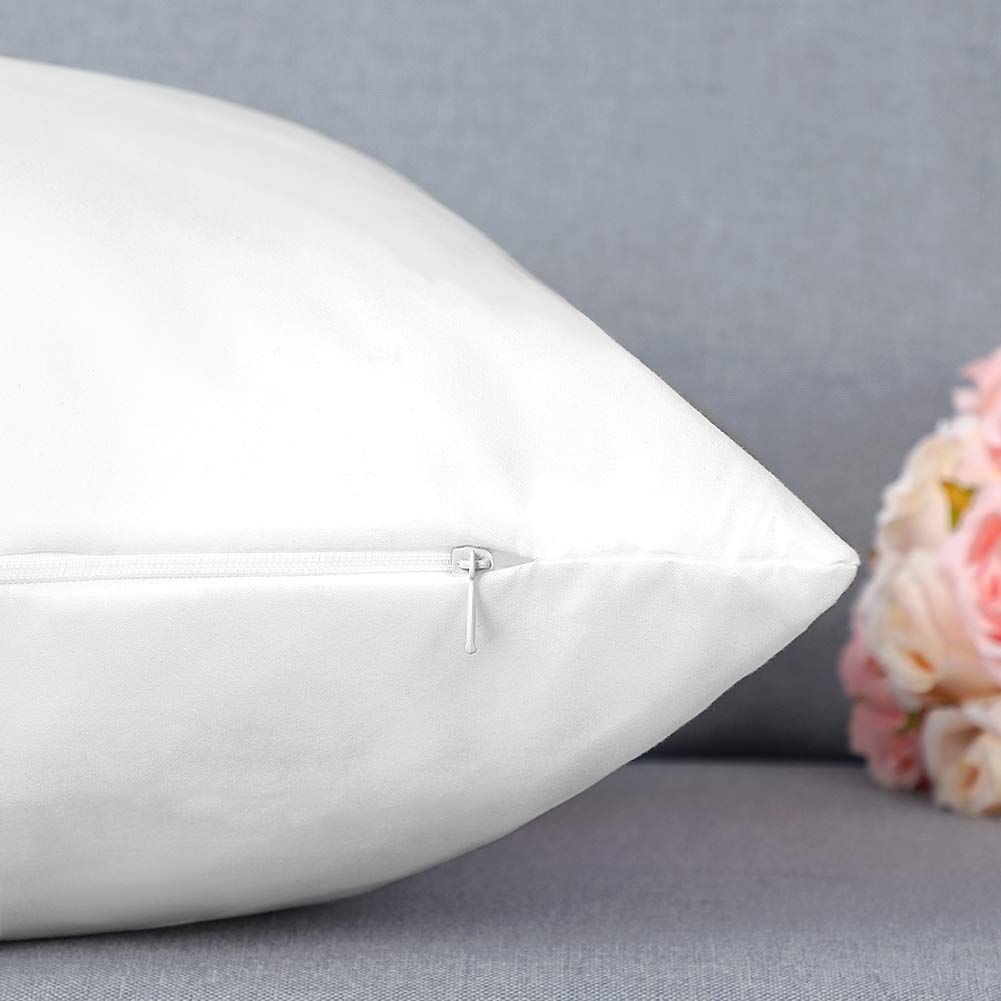 Artscope Premium Lumbar Throw Pillow Insert Rectangle Form Cushion Stuffer for Couch, Sofa, Bed - Indoor Decorative Pillows Inserts 12x20 Inch