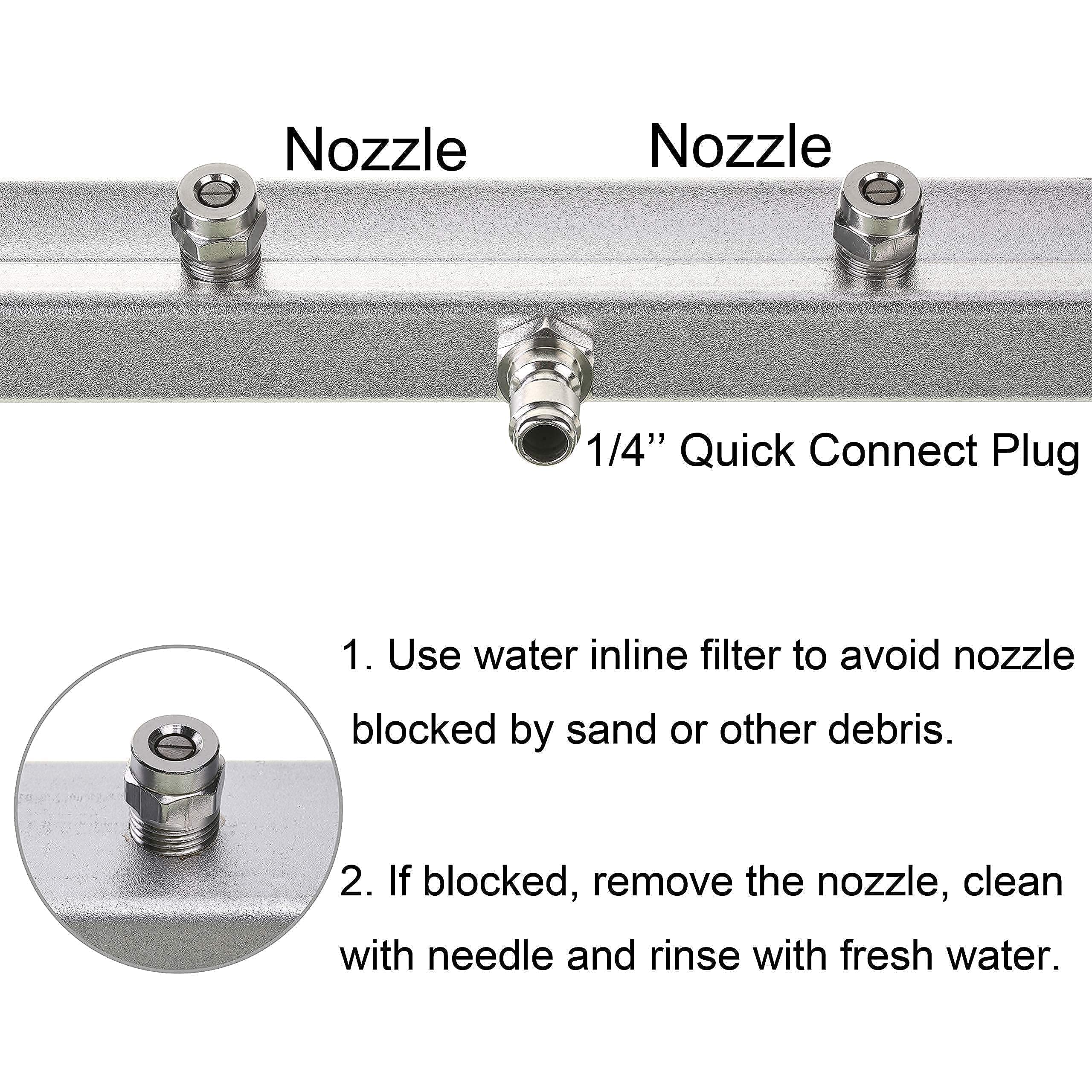 M MINGLE Pressure Washer Undercarriage Cleaner, Pressure Washer Extension Wand