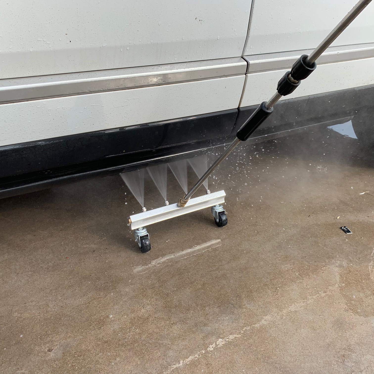 M MINGLE Pressure Washer Undercarriage Cleaner, Pressure Washer Extension Wand