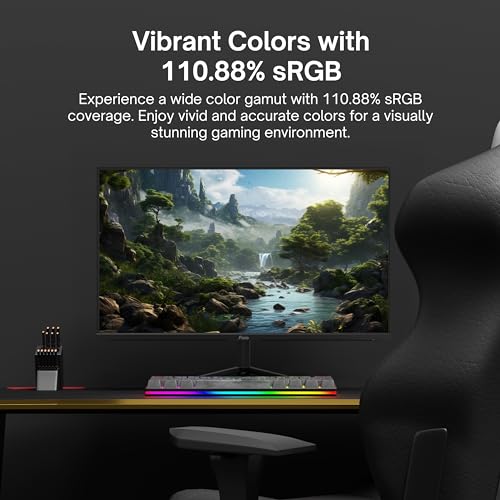 Pixio PX248 Prime V2 24 inch 180Hz Refresh Rate FHD 1080p Resolution IPS Panel 1ms GTG Response Time Adaptive Sync LCD Gaming Monitor