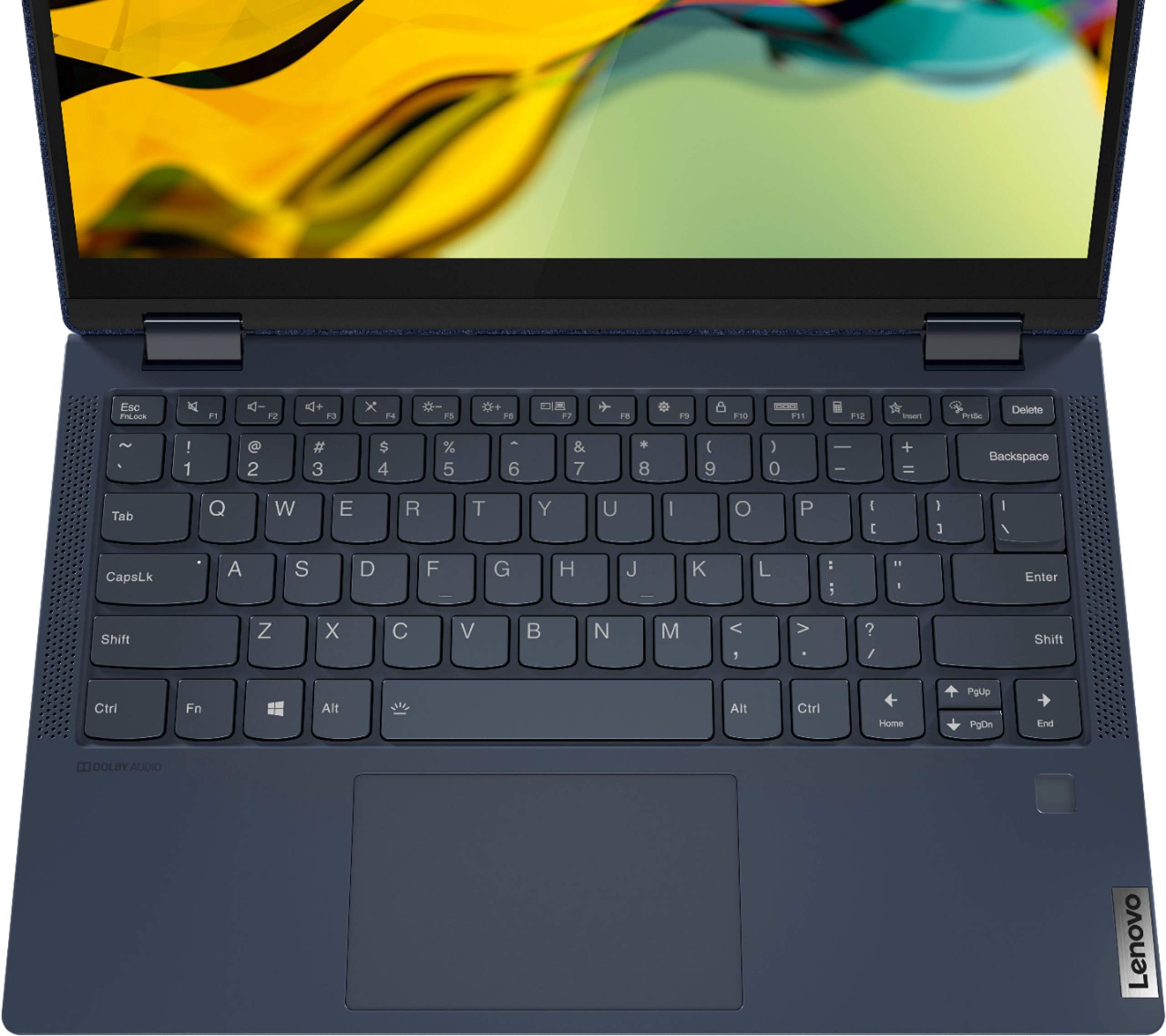Lenovo Yoga 6 13.3 2-in-1 13.3" Touch Screen Laptop - AMD Ryzen 5-8GB Memory - 256GB SSD - Abyss Blue Fabric Cover