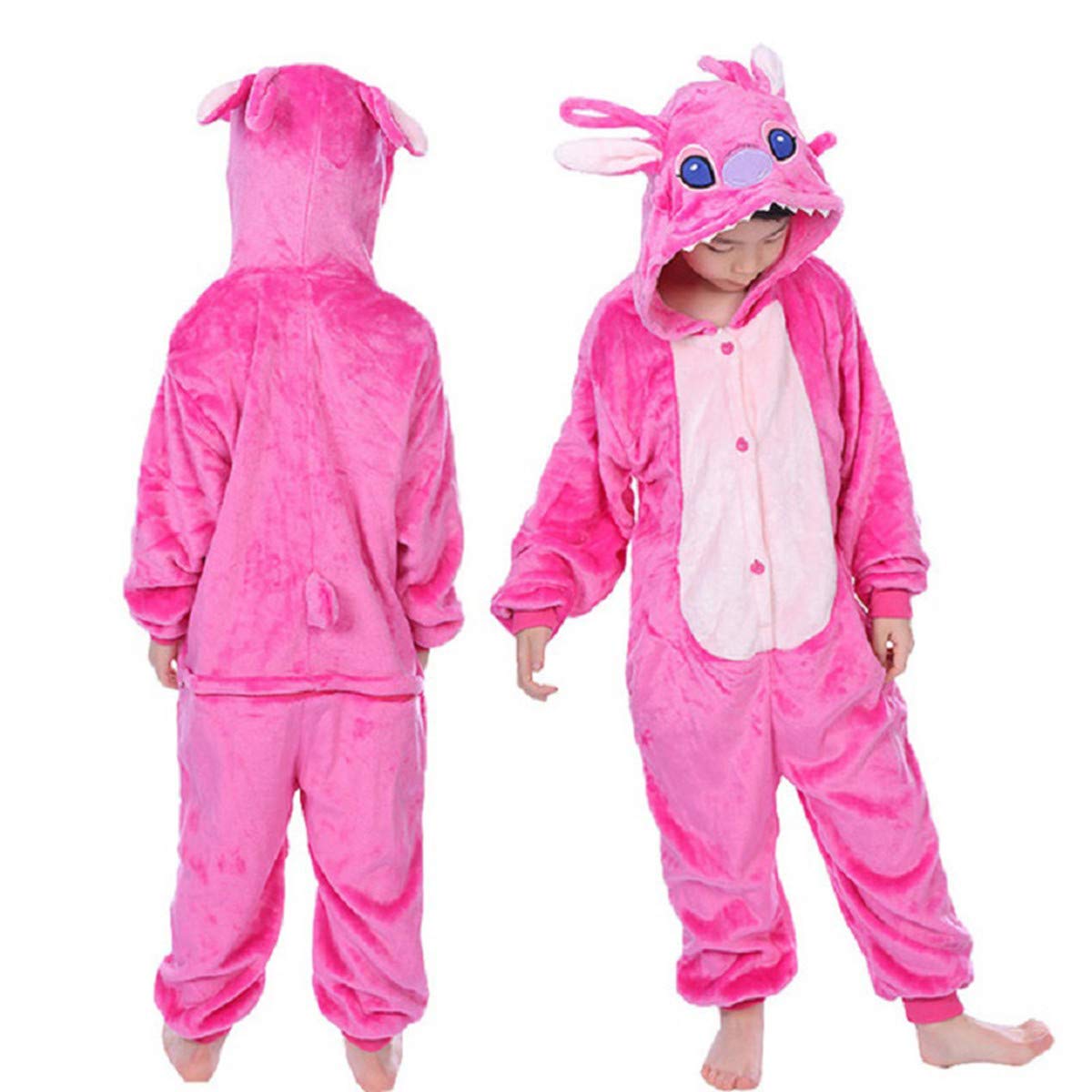 MW&FOFJR Children Pajamas Animal Cosplay Pyjama One Piece Kids Fleece Sleepwear