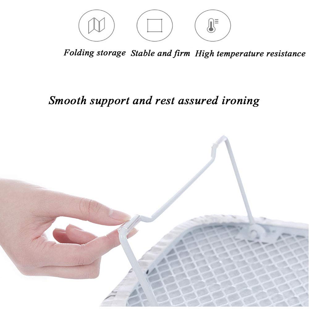 Ironing Board,Tabletop Ironing Board with Folding Legs, Countertop Ironing Board with Cotton Cover, Easy to Transport and Store in Small Spaces. Portable Ironing Board for Sewing,Household, Dorm