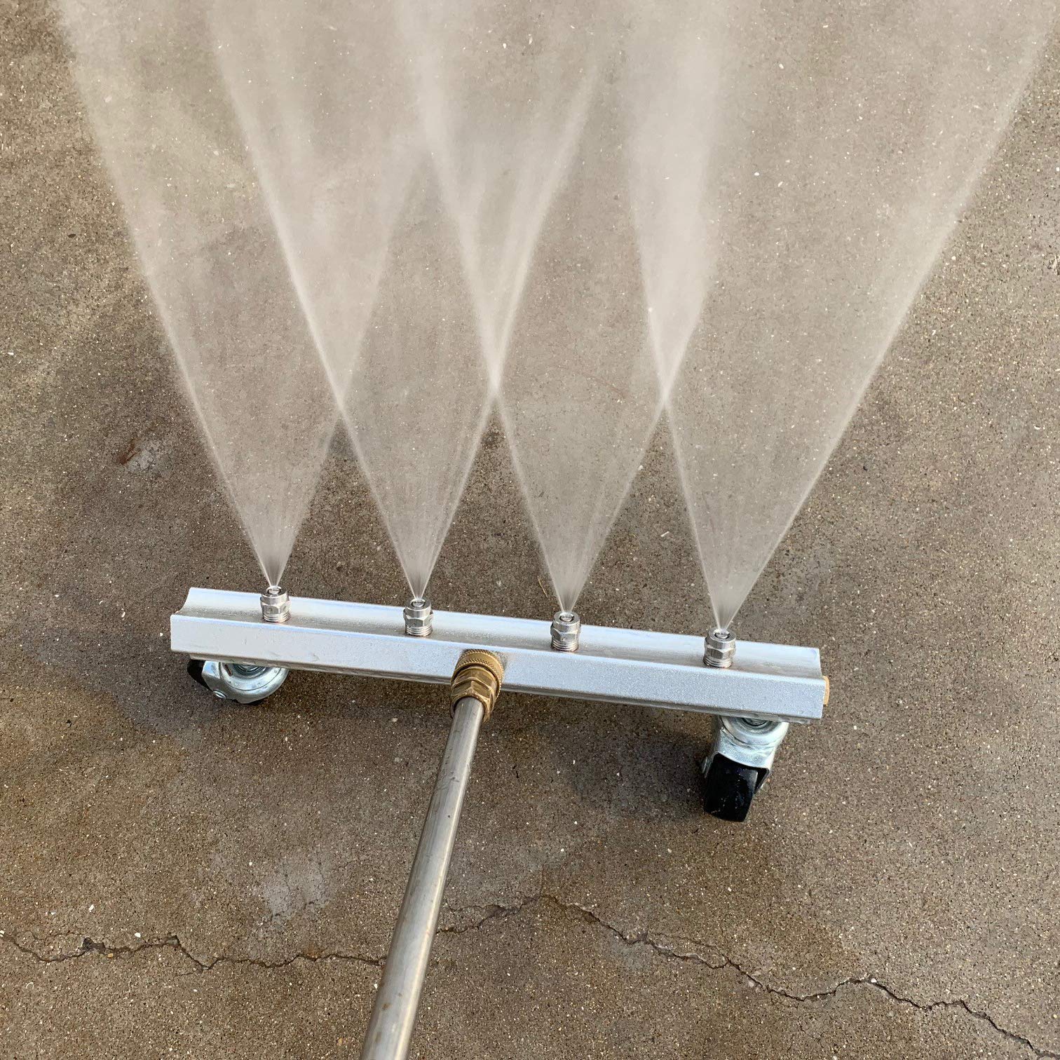 M MINGLE Pressure Washer Undercarriage Cleaner, Pressure Washer Gun with Extension Wand, 5 Nozzle Tips