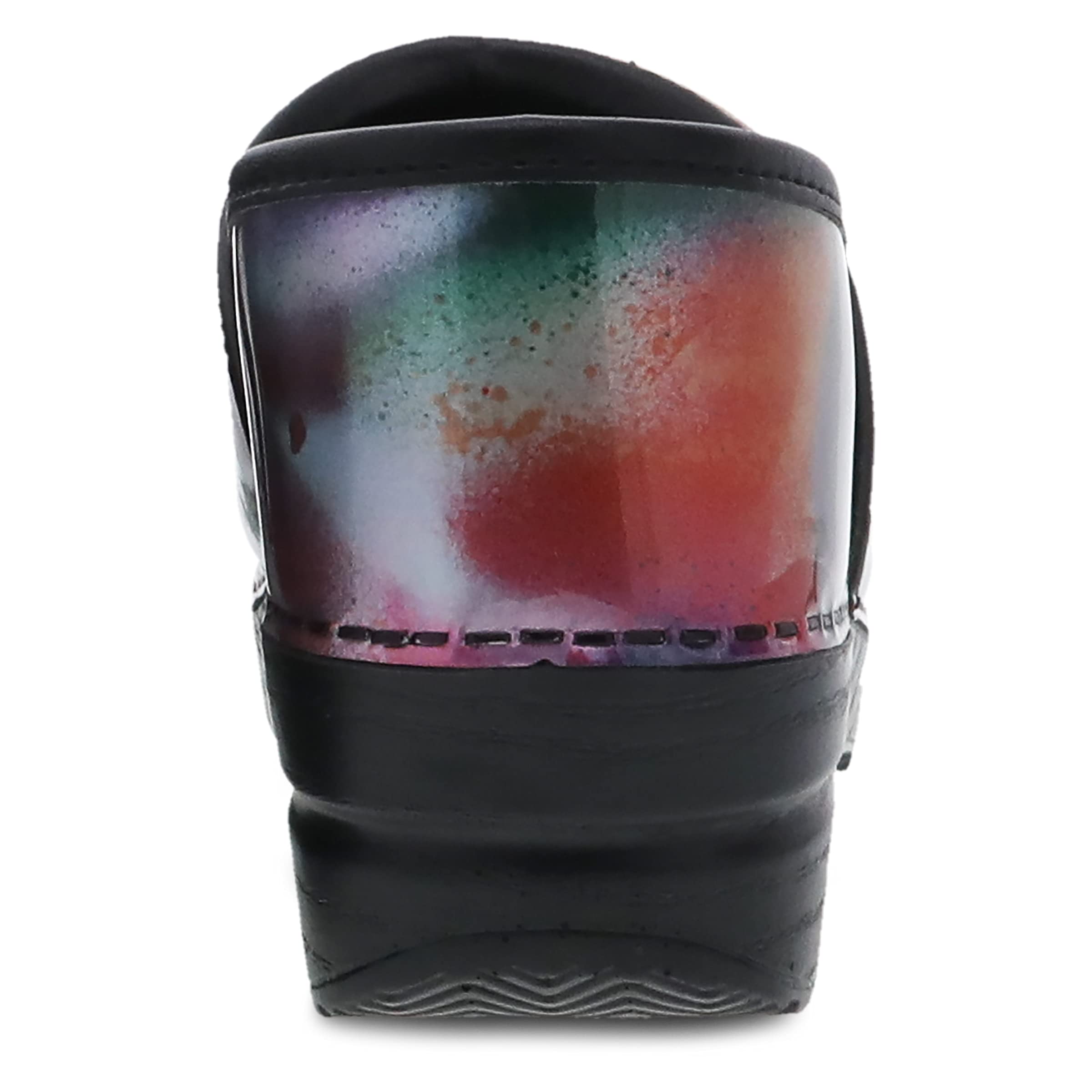 Dansko Women's Professional Spray Paint Patent Clogs 5.5-6 M US