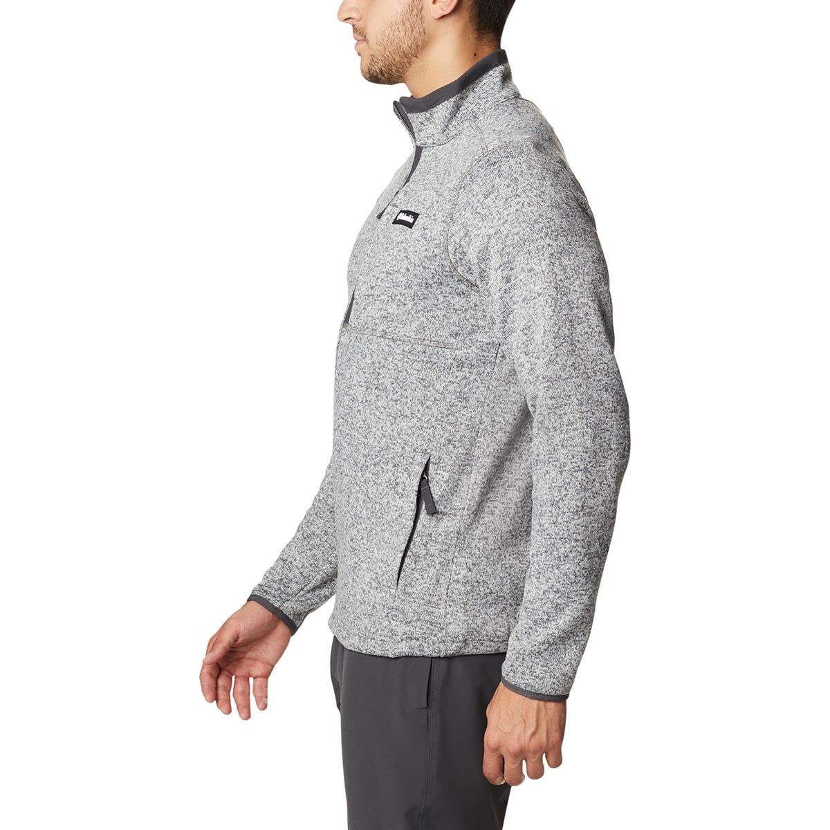 Columbia Men's Sweater Weather Full Zip, City Grey Heather, Medium