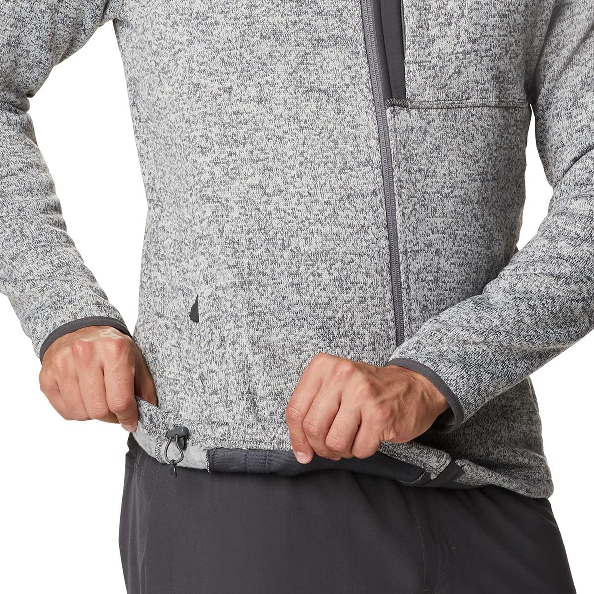 Columbia Men's Sweater Weather Full Zip, City Grey Heather, Medium