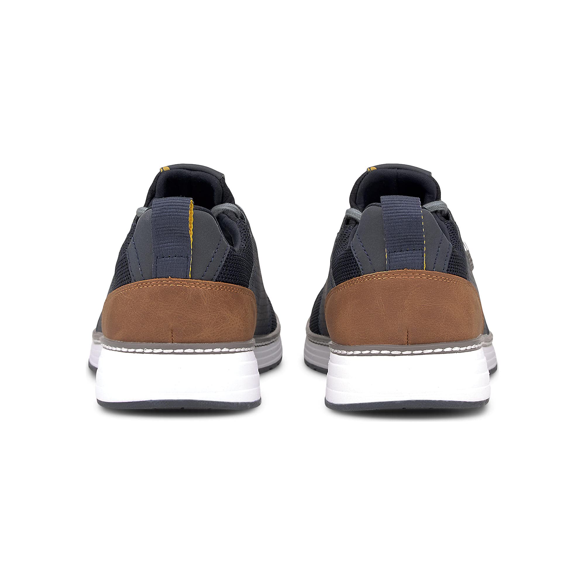 bugatti Men's Sneaker Loafer, Dark Blue, 8.5