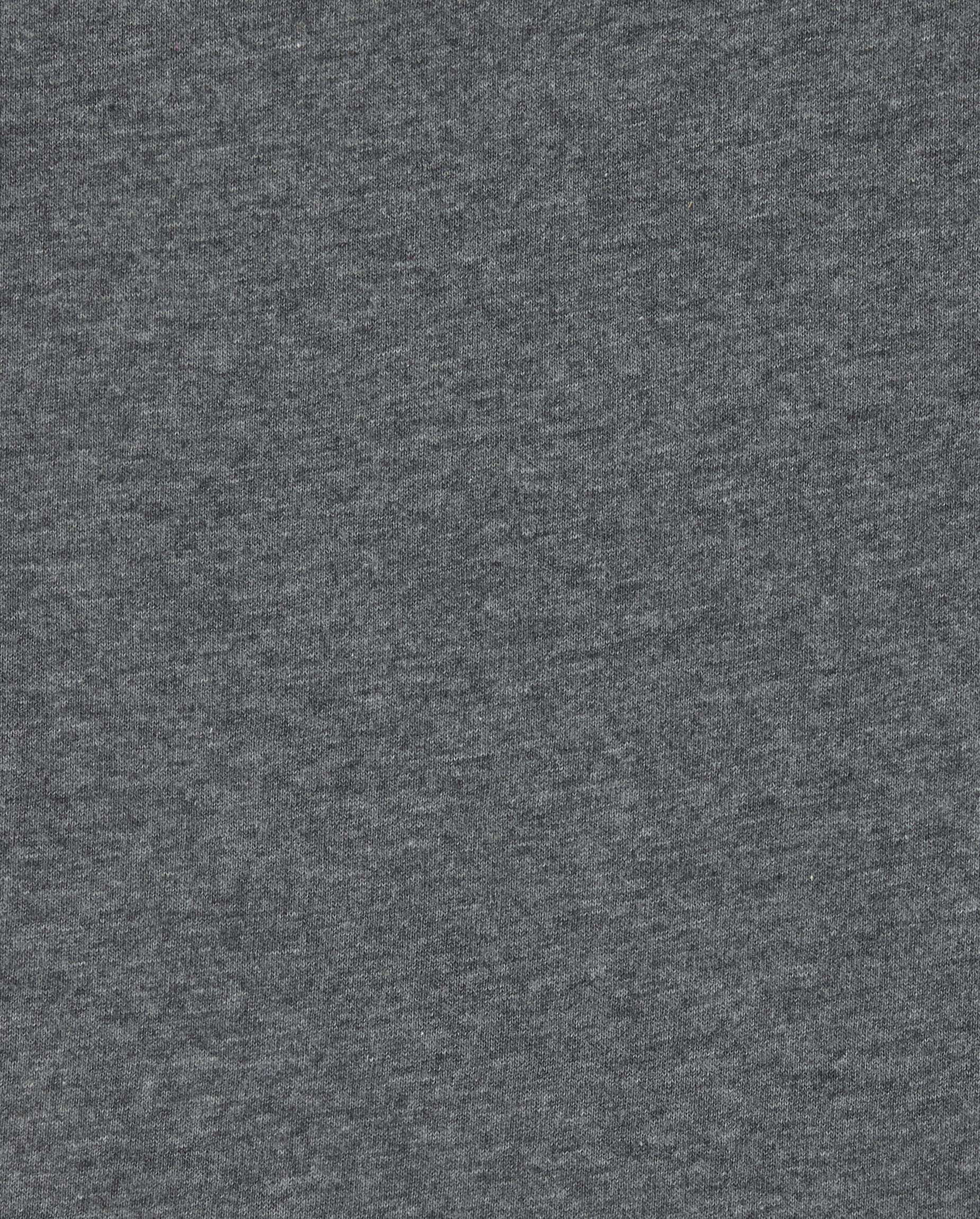 The Children's Place Girls Short Sleeve Basic Layering T-Shirt, Dk Heather Gray Single, Small