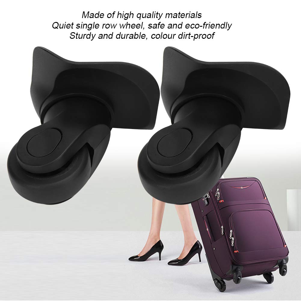 RiToEasysports 1 Pair Replacement Luggage Wheels Suitcase Wheels for Suitcase Parts