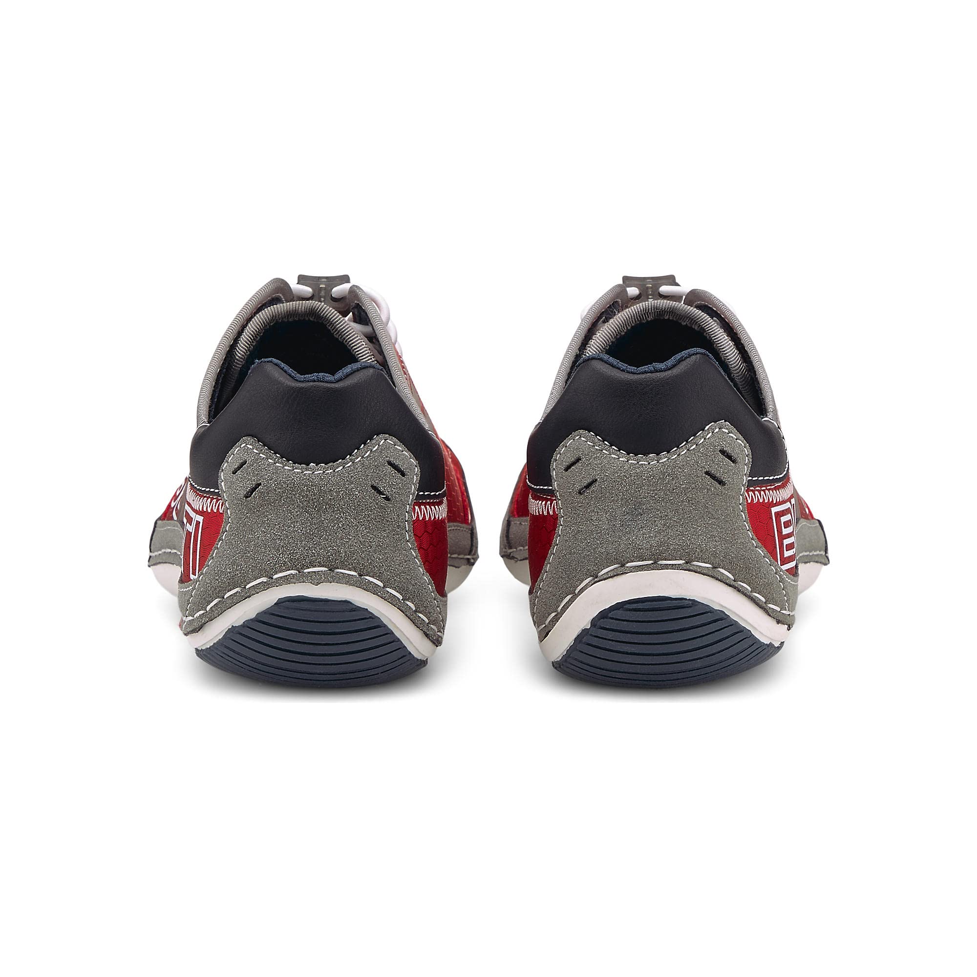 bugatti Men's Low-Top Sneakers, Red, 9