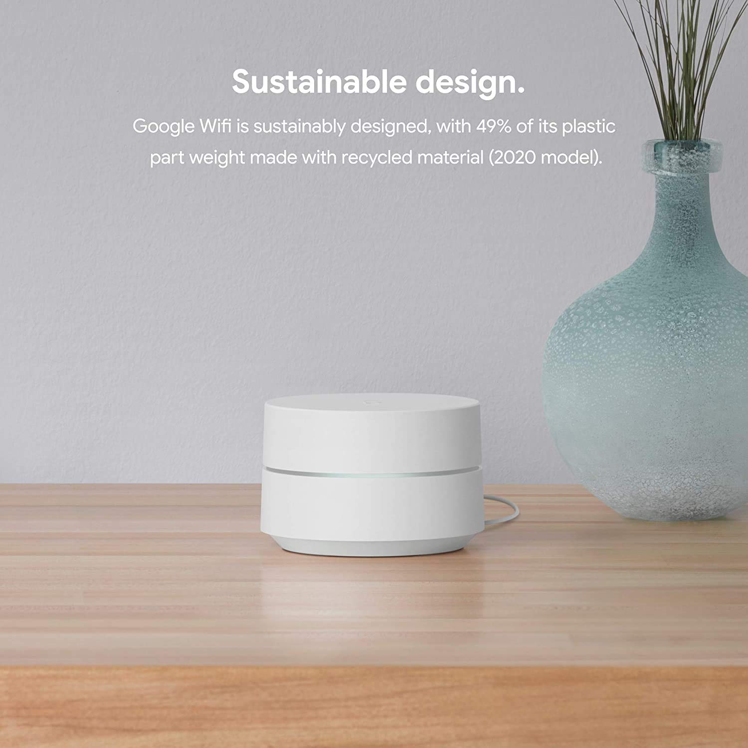 Google Wi-Fi Mesh Network System Router AC1200 Point (3-Pack) Bundle with Nest Indoor Security Camera, 3-Pack