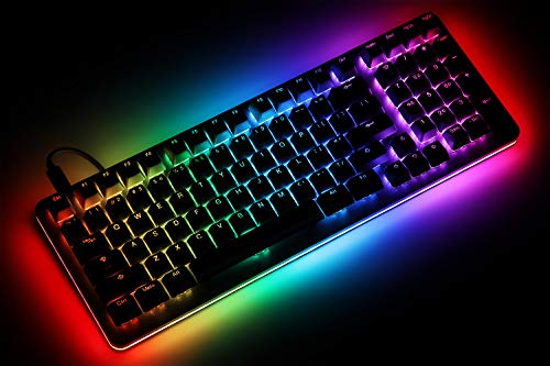 DROP Shift Mechanical Keyboard — Full-Size 1800 Layout (99 Key), Kailh Hotswap Switches, Programmable, Backlit RGB, USB-C, Doubleshot PBT Keycaps, Aluminum, Tactile (Gray, Halo Clear)