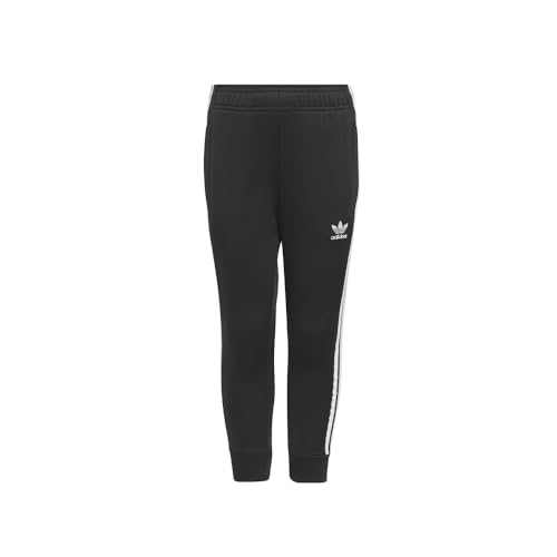 adidas Originals unisex-child Adicolor Superstar Tracksuit Black/White 4T