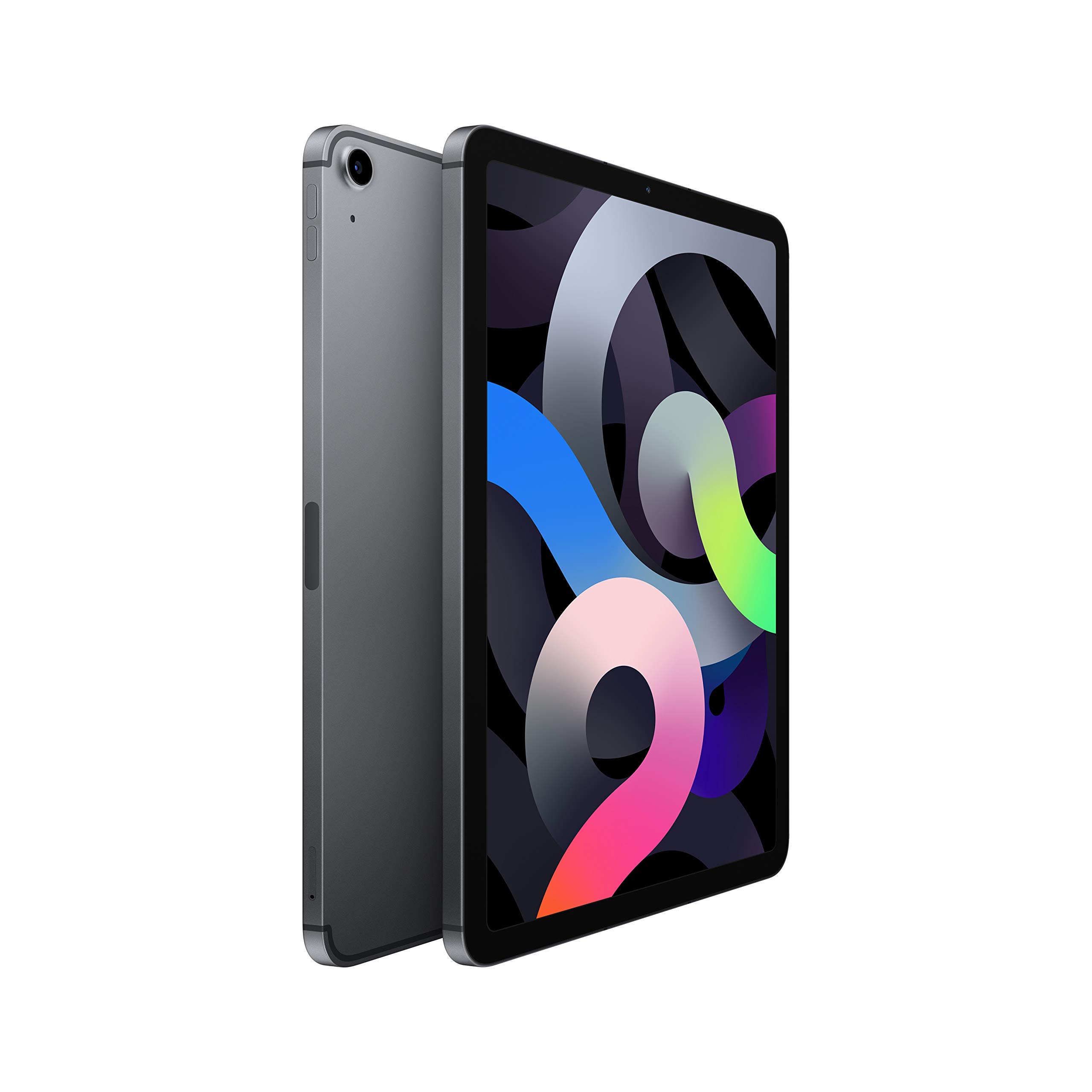 Apple iPad Air (10.9-inch, Wi-Fi + Cellular, 256GB) - Space Gray (Latest Model, 4th Generation) (Renewed)