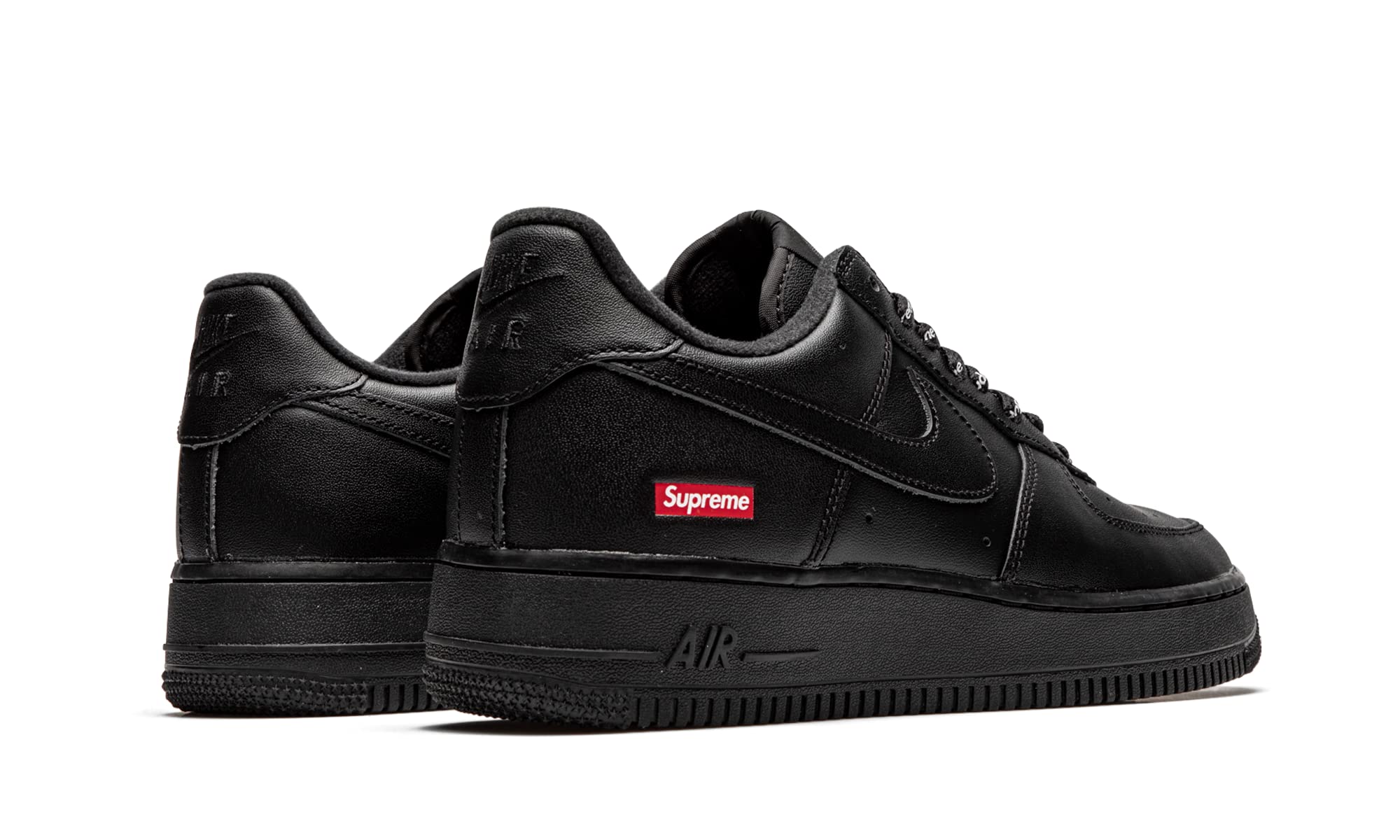 Nike Mens Air Force 1 Low CU9225 001 Supreme - Mini Box Logo Black - Size 15