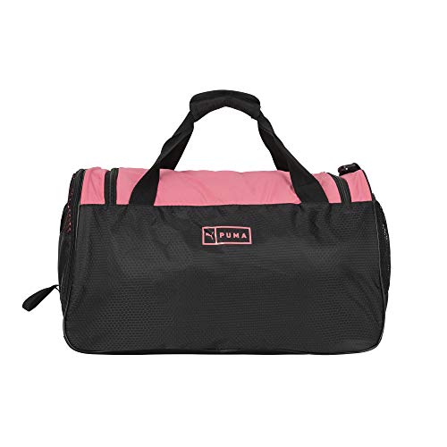 PUMA womens Evercat No. 1 Logo Duffel Bags, Black Combo, One Size US