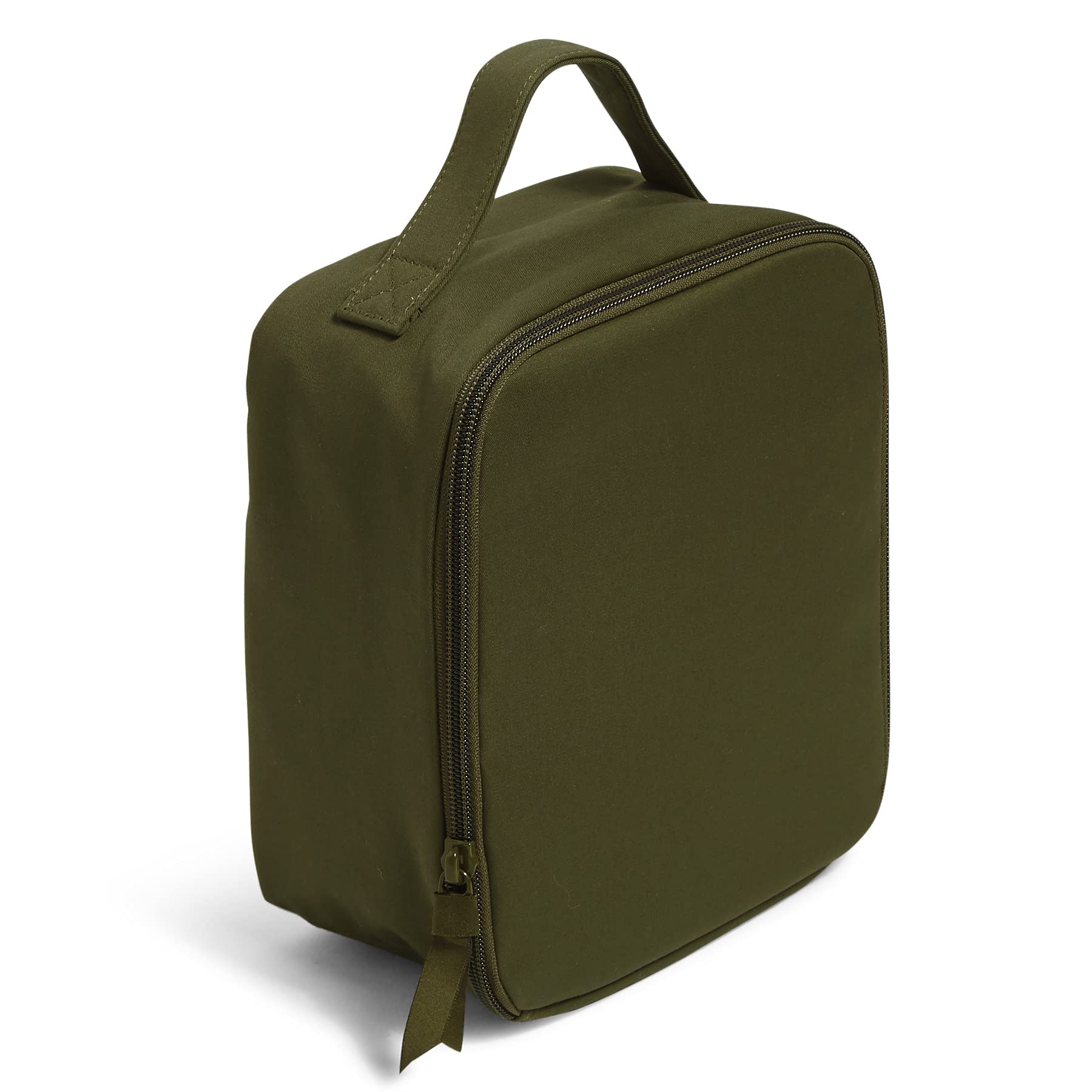 Vera Bradley Women's Cotton Lunch Bunch Lunch Bag, Climbing Ivy Green, One Size