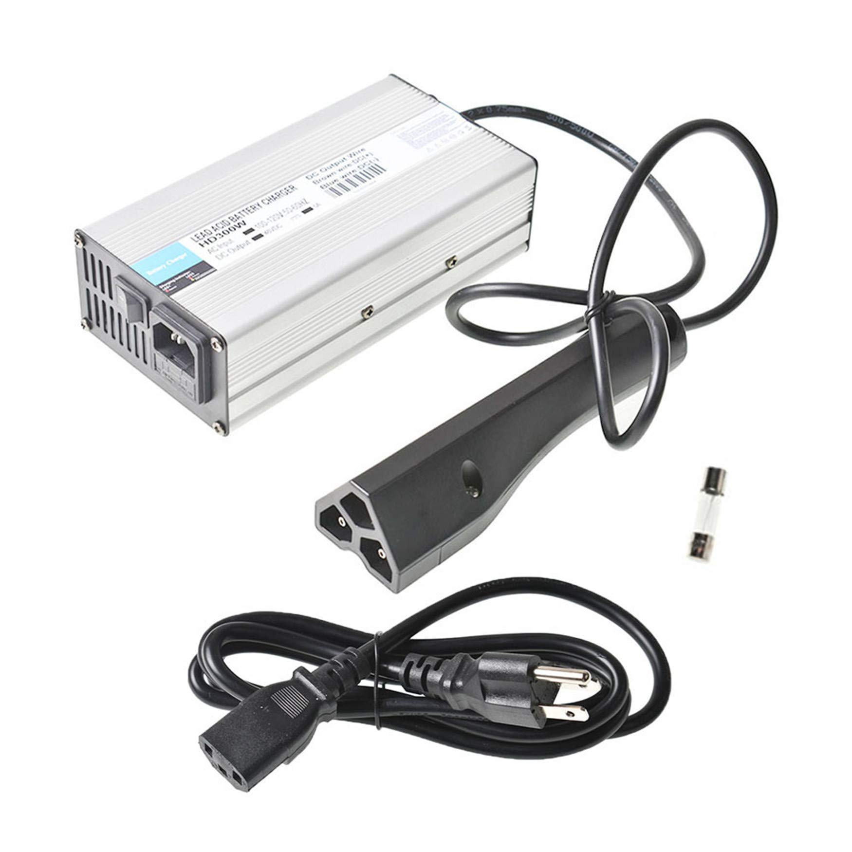 WFLNHB 48V 5A RXV Plug Golf Cart Battery Charger Replacement for Yamaha Star EZGO Club Car DS EZGO TXT