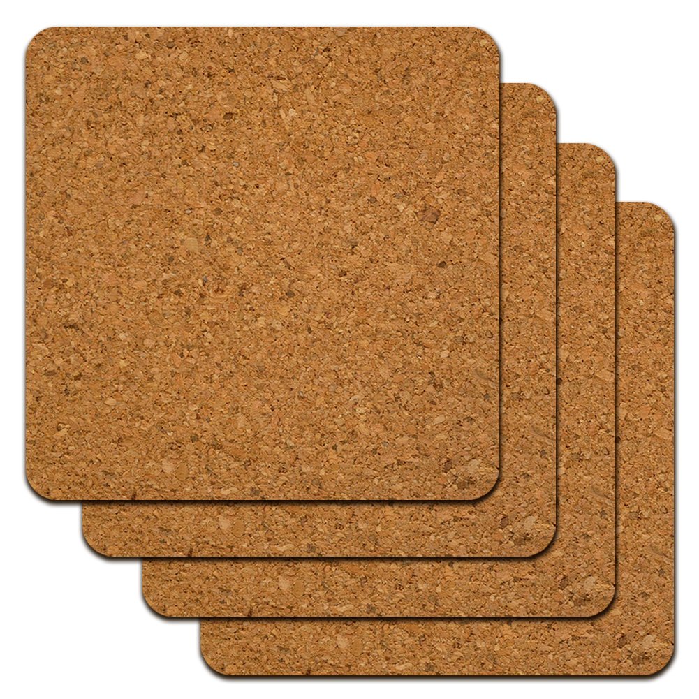 My Little Pony Fluttershy Face Low Profile Novelty Cork Coaster Set