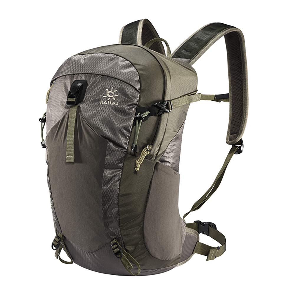 KAILAS Hurricane 20L 26L Hiking Backpack Lightweight Trekking Daypack Small Backpacks for Traveling Camping Outdoor Dull Green 26L
