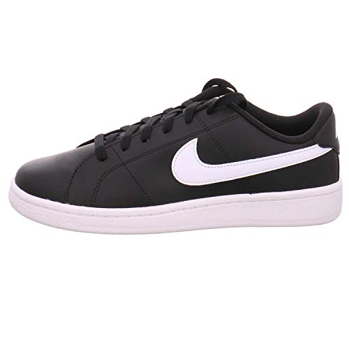 NIKE Men's Court Royale 2 Sneaker, Black White, 9