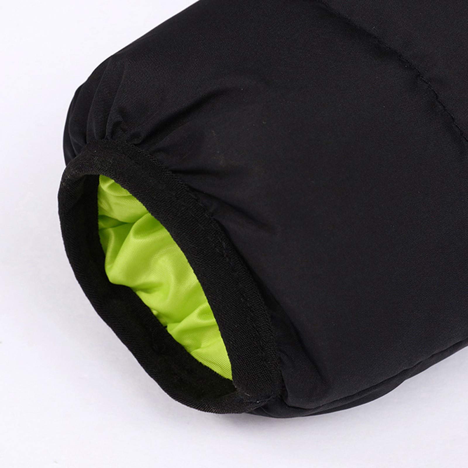 GDJGTA Softshell Jacket for Mens Thick Bubble Coat Winter Warm Parka Hardshell Slim Fit Outwear Leisure Hip Hop Urban Coats