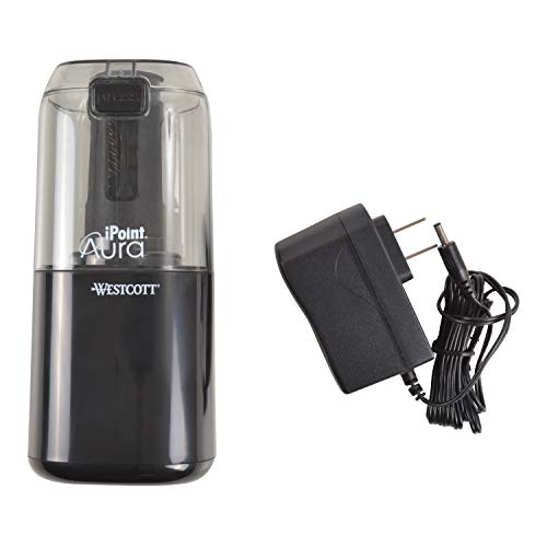 Westcott iPoint® Aura Electric Pencil Sharpener, Assorted Colors (17214)
