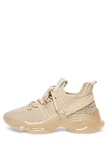 Steve Madden Women's Maxima Sneaker, Blush Multi, 7.5