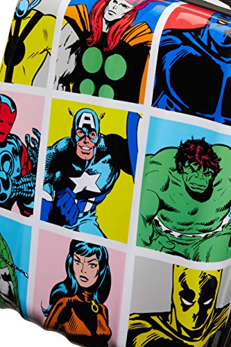 American Tourister Luggage Suitcase, Multicolored (Marvel Pop Art), L (75 cm-88 L)