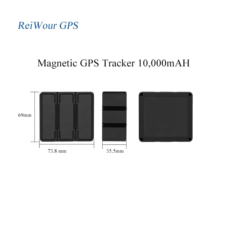 Magnetic GPS Tracker for Vehicles Car Tracker Device Hidden Wireless Magnet Car Tracking Device Long Life Battery for Trailer Truck Motorcycle Fleet Tracker One Month Subscription Included