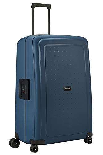 Samsonite Unisex_Adult Luggage Suitcase, Blue (Navy Blue), XL (81 cm-138 L)