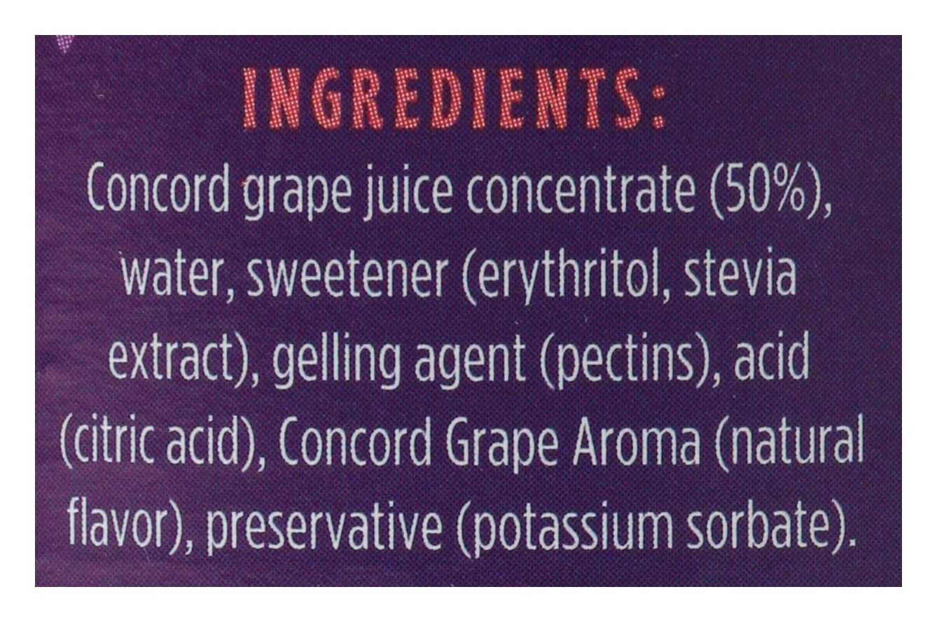 GOOD GOOD No Added Sugar Concord Grape Jelly - Keto Friendly Jelly - Low Carb, Low-Calorie and Vegan - Diabetic Friendly - 12oz / 330g (Pack of 1)