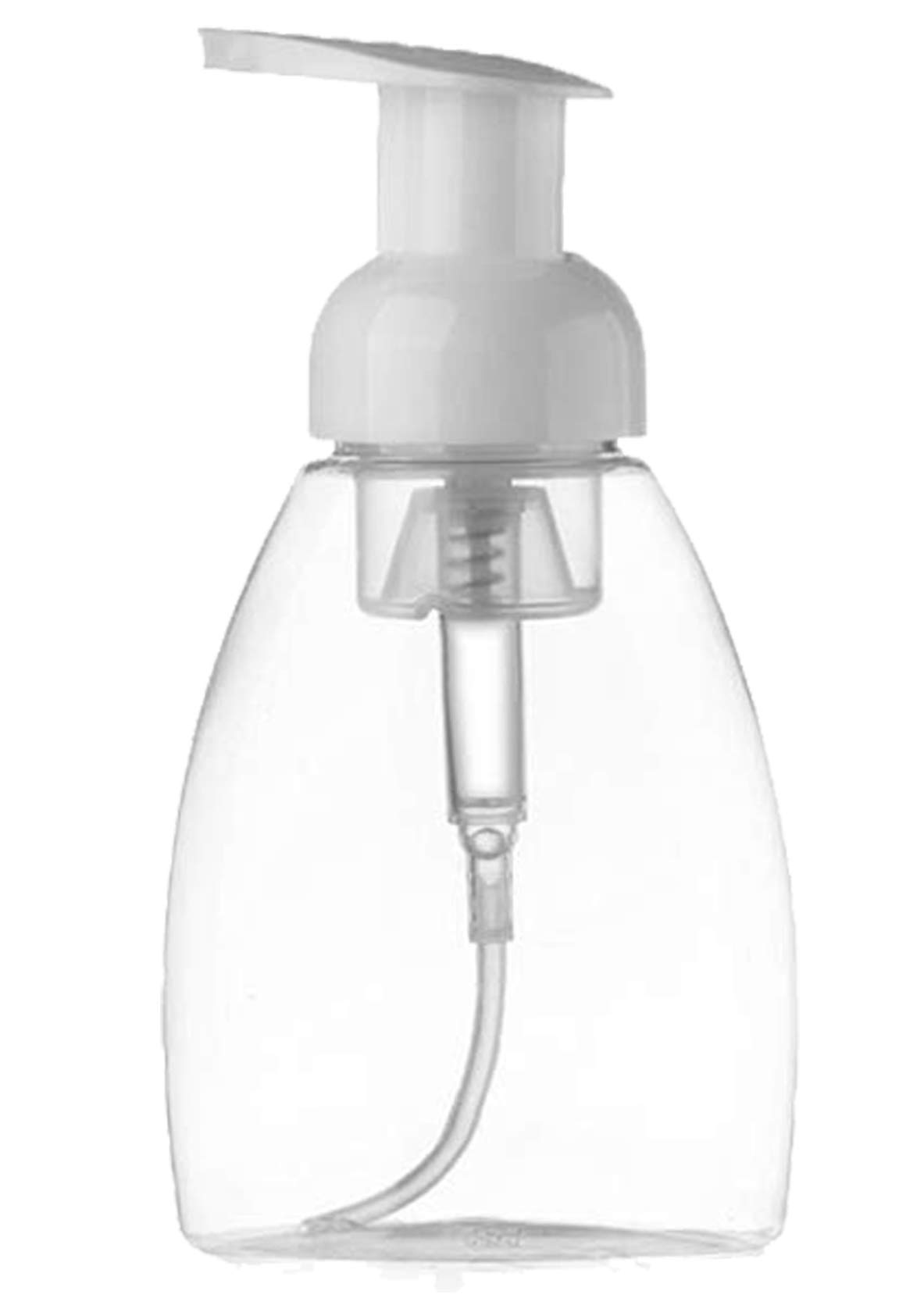 Grand Parfums, Foaming Soap Dispenser Pump-Bottle for Dr. Bronner's Castile Liquid Soap, 250ml (8.5 oz) (Pack of 10)
